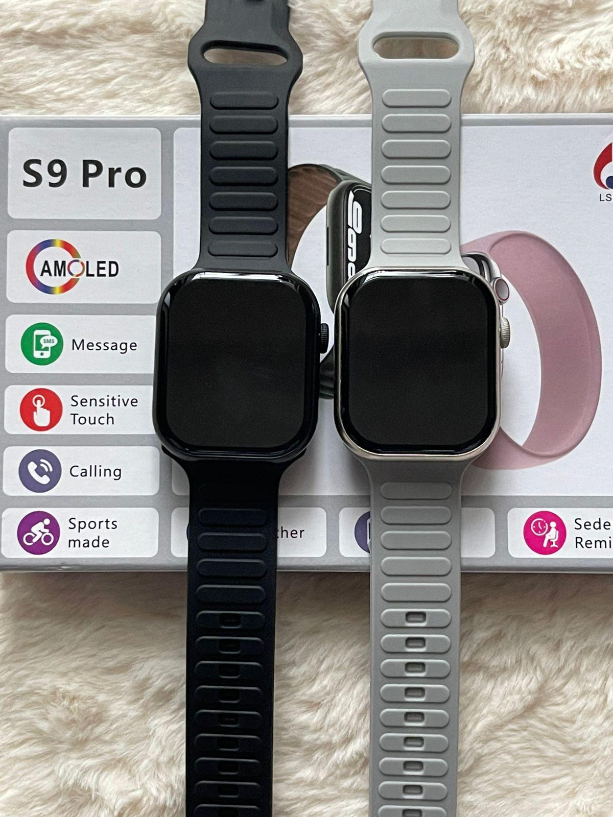 S9 pro Smart watch double belt